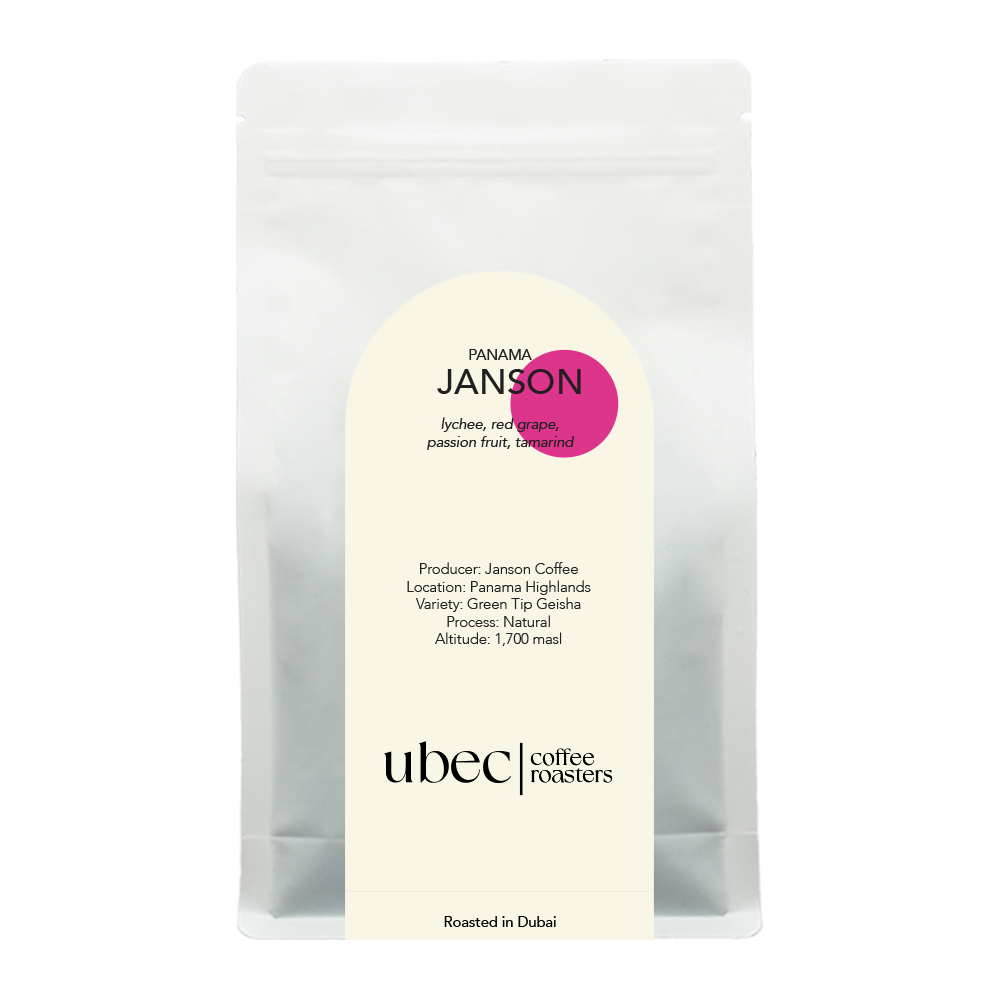 Panama, Janson Coffee Green Tip Geisha – UBEC COFFEE ROASTERS